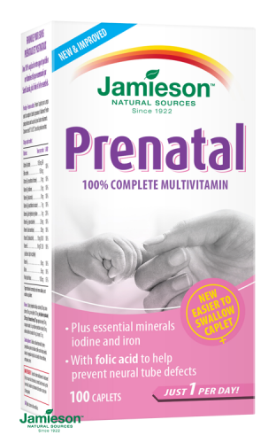 Jamieson Prenatal COMPLETE multivitamín 100 tbl. | Jamieson
