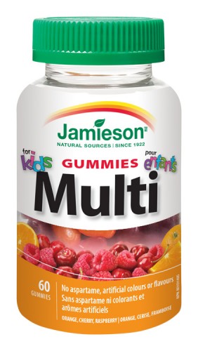 Jamieson Multi Kids Gummies želatinové pastilky 60 pas. | Jamieson