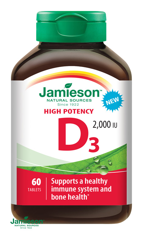 Jamieson Vitamín D3 2000 IU 60 tbl. | Jamieson