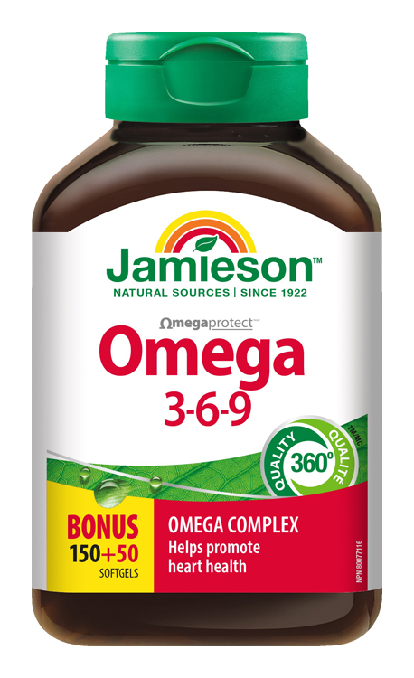 Jamieson Omega 3-6-9 200 kps. | Jamieson