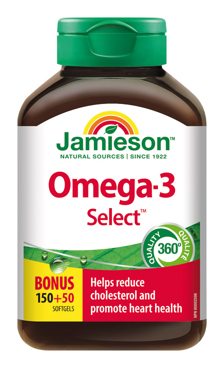 Jamieson Omega-3 Select 200 kps. | Jamieson