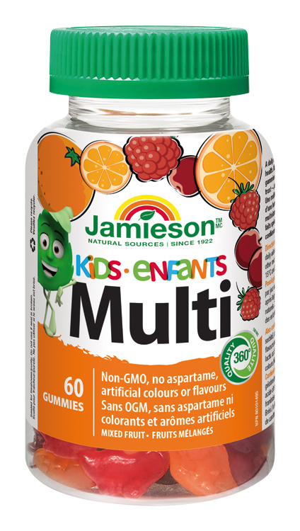 Jamieson Multi Kids Gummies želatinové pastilky 60 pas. | Jamieson